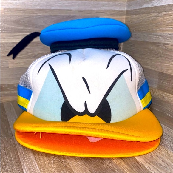 Disney | Accessories | Disneyland Disney Donald Duck Hat Mickey Ears ...